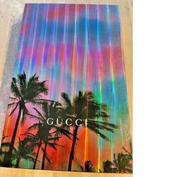 Gucci | Storage & Organization | Gucci Collection Box Palm Tree Silver ...